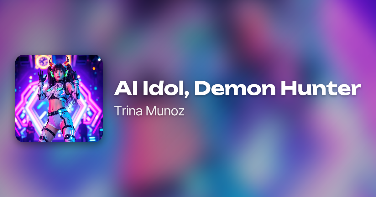 AI Idol, Demon Hunter by Trina Munoz | Neume