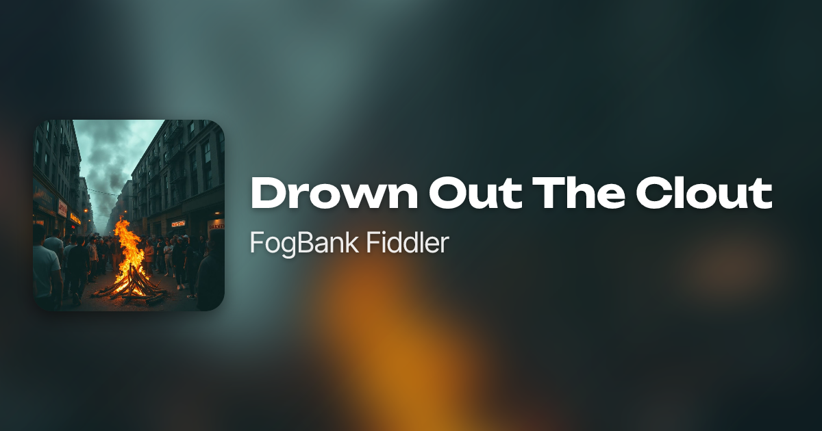 Drown Out The Clout by FogBank Fiddler | Neume