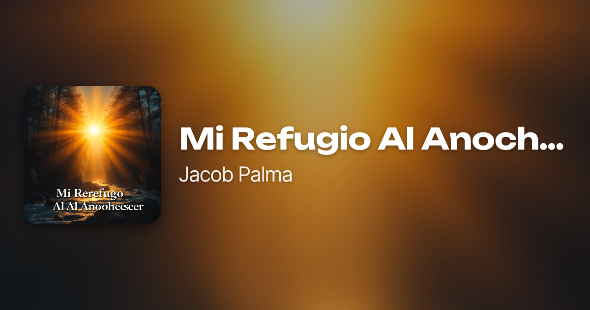 Mi Refugio Al Anochecer by Jacob Palma | Neume